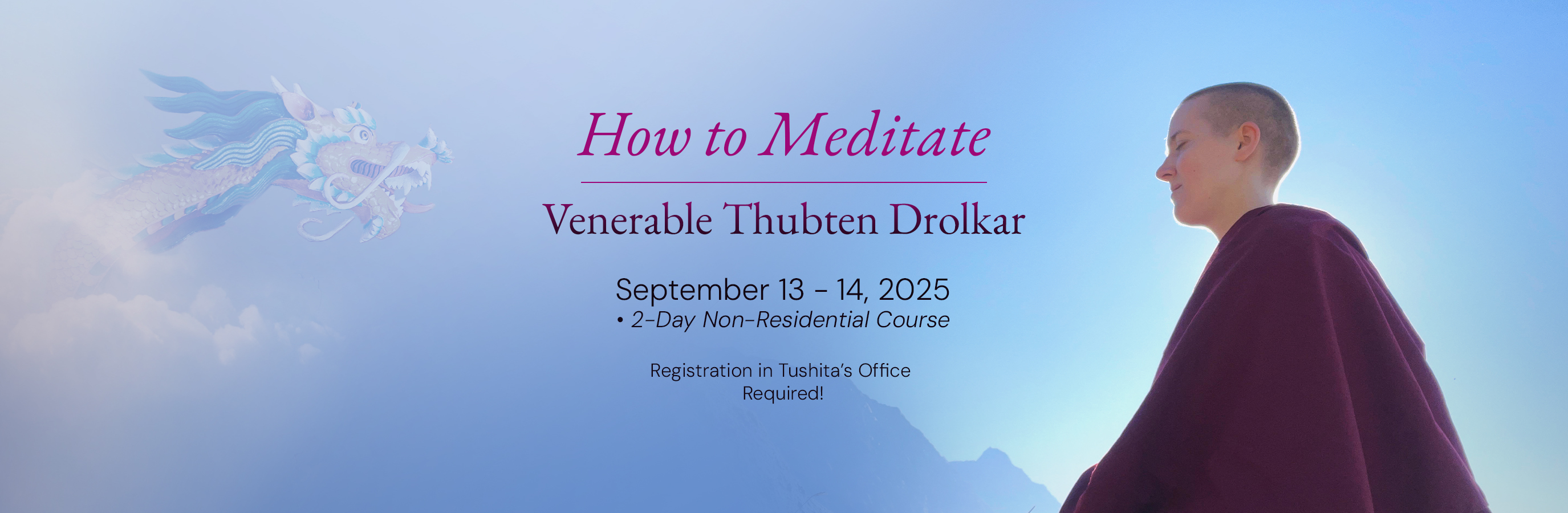 How to Meditate « Tushita Meditation Center